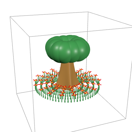 3D garden | Desmos