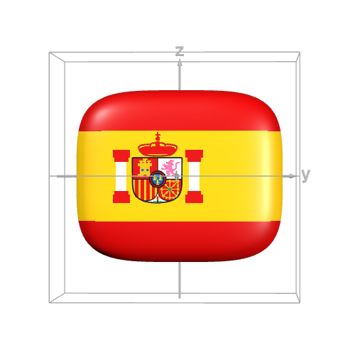 Spain 3D flag | Desmos