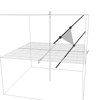 Vectors, Right Triangle, Two Lines | Desmos