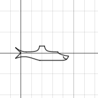 shark sub | Desmos