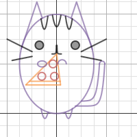 Pusheen Draft | Desmos