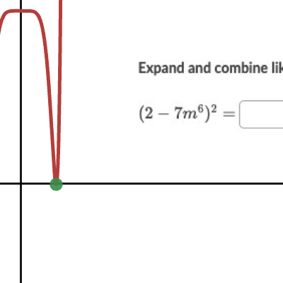 3.8 Polynomial special products: perfect square | Desmos
