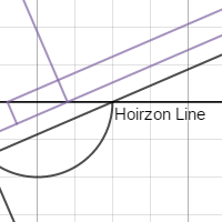 Vanishing Point (Linear Perspective) | Desmos