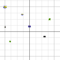 Linear Space Invaders | Desmos