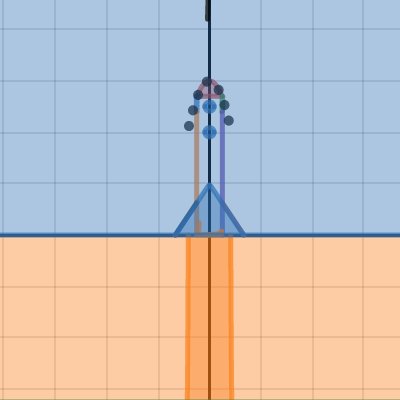 Rocket vs Balloon| Desmos