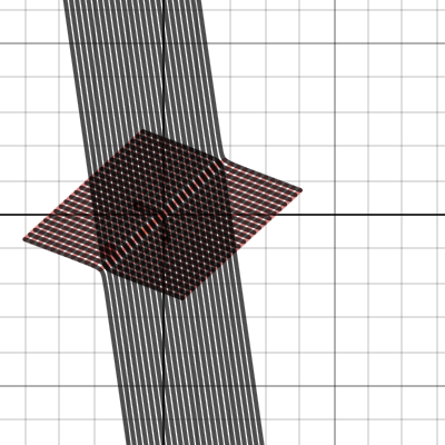 3D Graph using Parametric Lines-tgt| Desmos