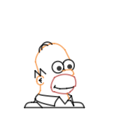 Homer Simpson | Desmos