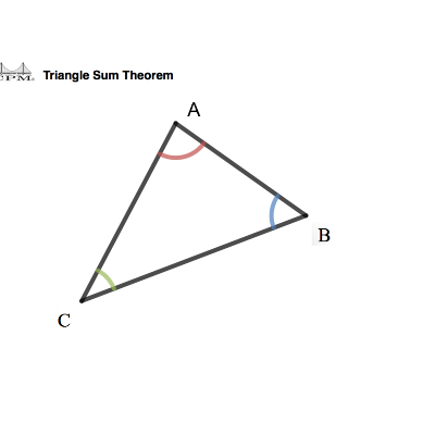 Triangle Sum Theorem | Desmos