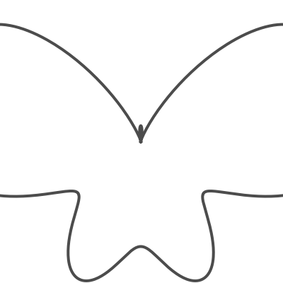 Polar Graph: Majestic Butterfly | Desmos