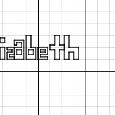 Letter E | Desmos