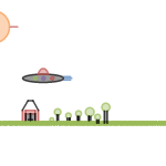 UFO at barn | Desmos