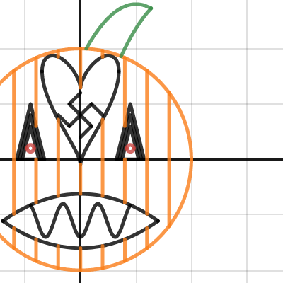 Festive pumpkin! | Desmos