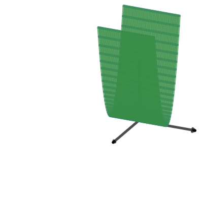 3D Graph using Parametric Lines | Desmos