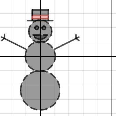 Turn in this Snowman Graph | Desmos