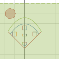 baseball diamond | Desmos