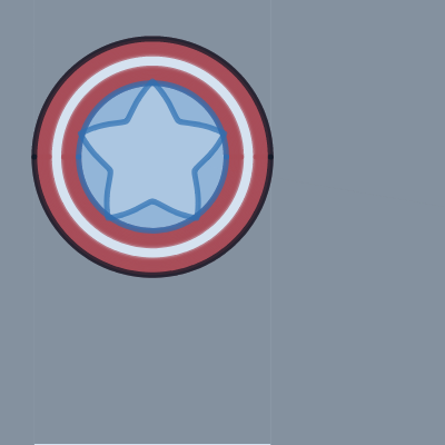 Captain America Shield | Desmos