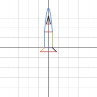 rocket ship | Desmos