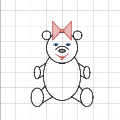 Teddy Bear Conic Project | Desmos