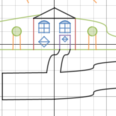 Honors Math 2 Piecewise Art Project | Desmos