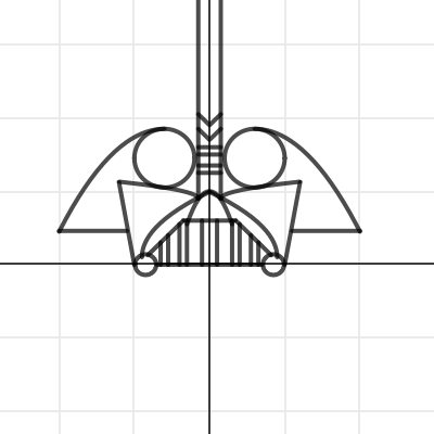 Darth Vader Helmet | Desmos