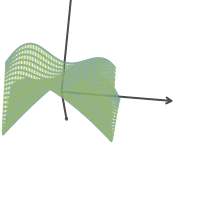 3D Graph using Parametric Lines | Desmos
