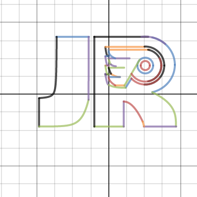 Jr flyers Logo | Desmos