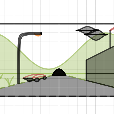 car on road | Desmos