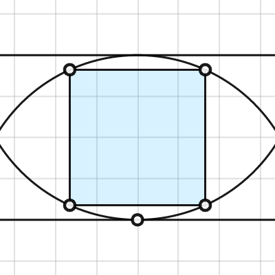 Square = 10.8339895115 | Desmos