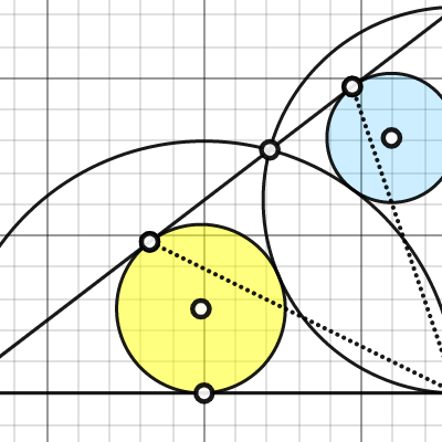 NEW: Angle KBN = X = 45° | Desmos