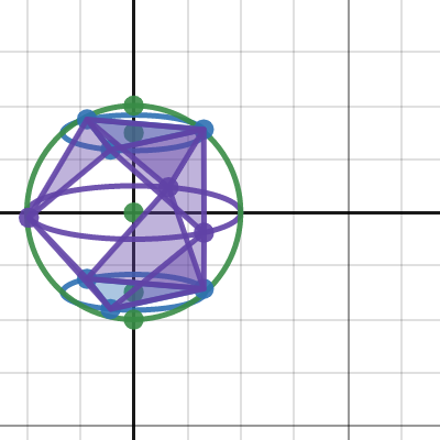 9 points on sphere | Desmos