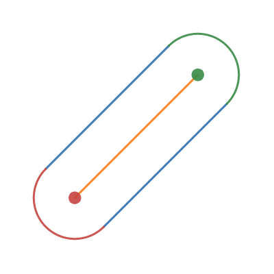 Locus of points of a segment | Desmos