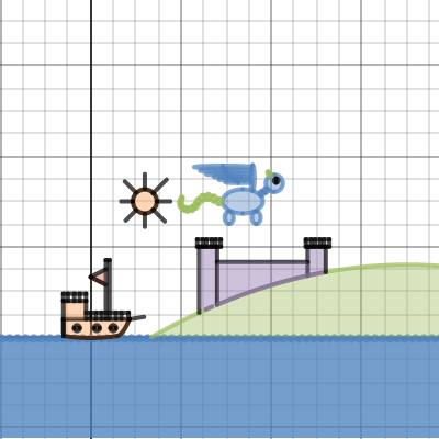 Pirate Ship | Desmos