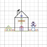 Gingerbread house | Desmos
