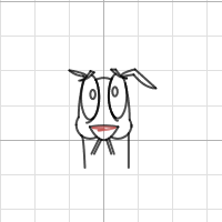 Courage the cowardly dog | Desmos