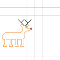 Holiday Graph REINDEER | Desmos