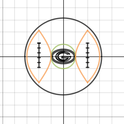 Green Bay Packers Logo | Desmos