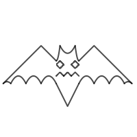 Flying Bat | Desmos