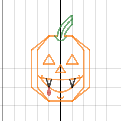 Algebra 2 Halloween Creature | Desmos