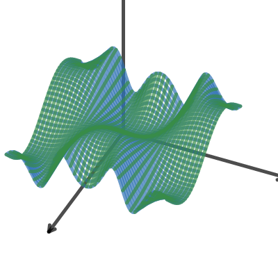 3D Graph using Parametric Lines | Desmos