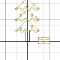 Christmas Graph | Desmos