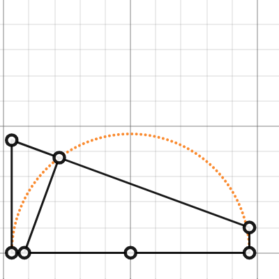 Segment BF = 8| Desmos