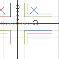 bounce easing | Desmos