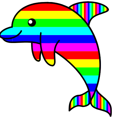 Rainbow Dolphin graph | Desmos