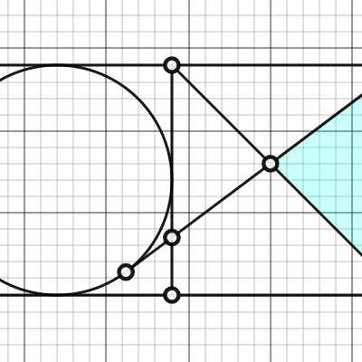 Shaded = 56 Square Units | Desmos