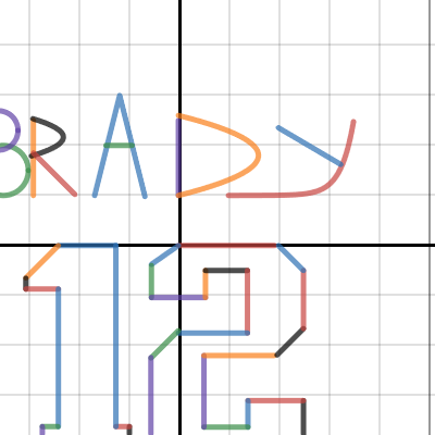 BRADY #12 | Desmos