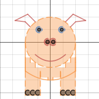 Pig Graph | Desmos
