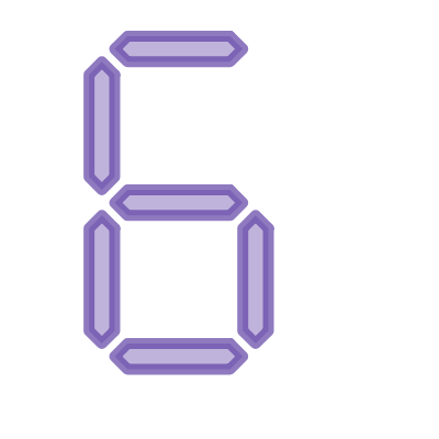 7 segment display | Desmos