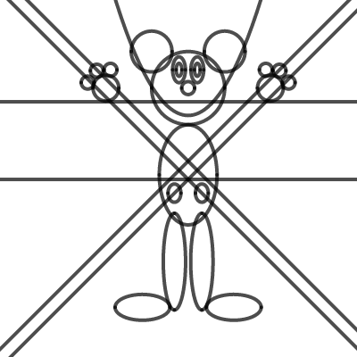 mickey mouse | Desmos