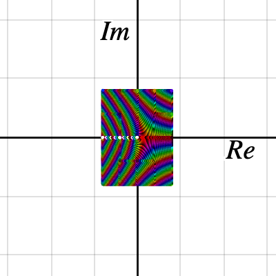 Discont. Domain coloring: Gamma function | Desmos