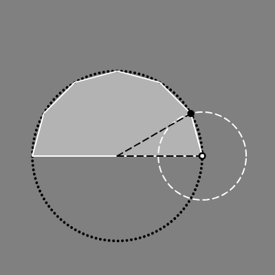 polygon problem (found on reddit) | Desmos